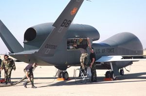 Global Hawk Crash