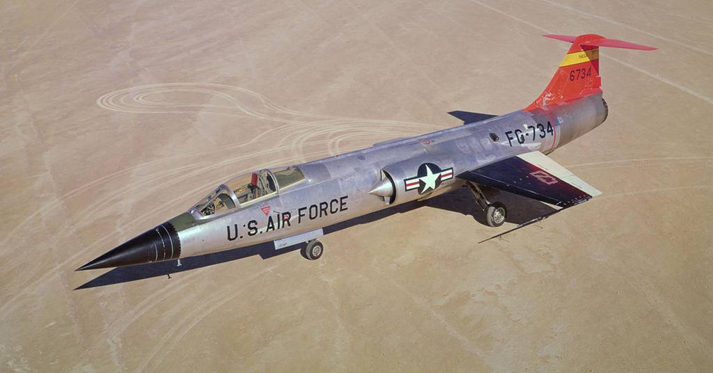 The F-104 Starfighter was supposed to be the Air Force’s fastest ...